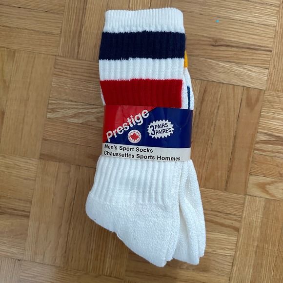 Vintage | Underwear & Socks | Vintage Sport Athleic Multi Color Socks 3 ...